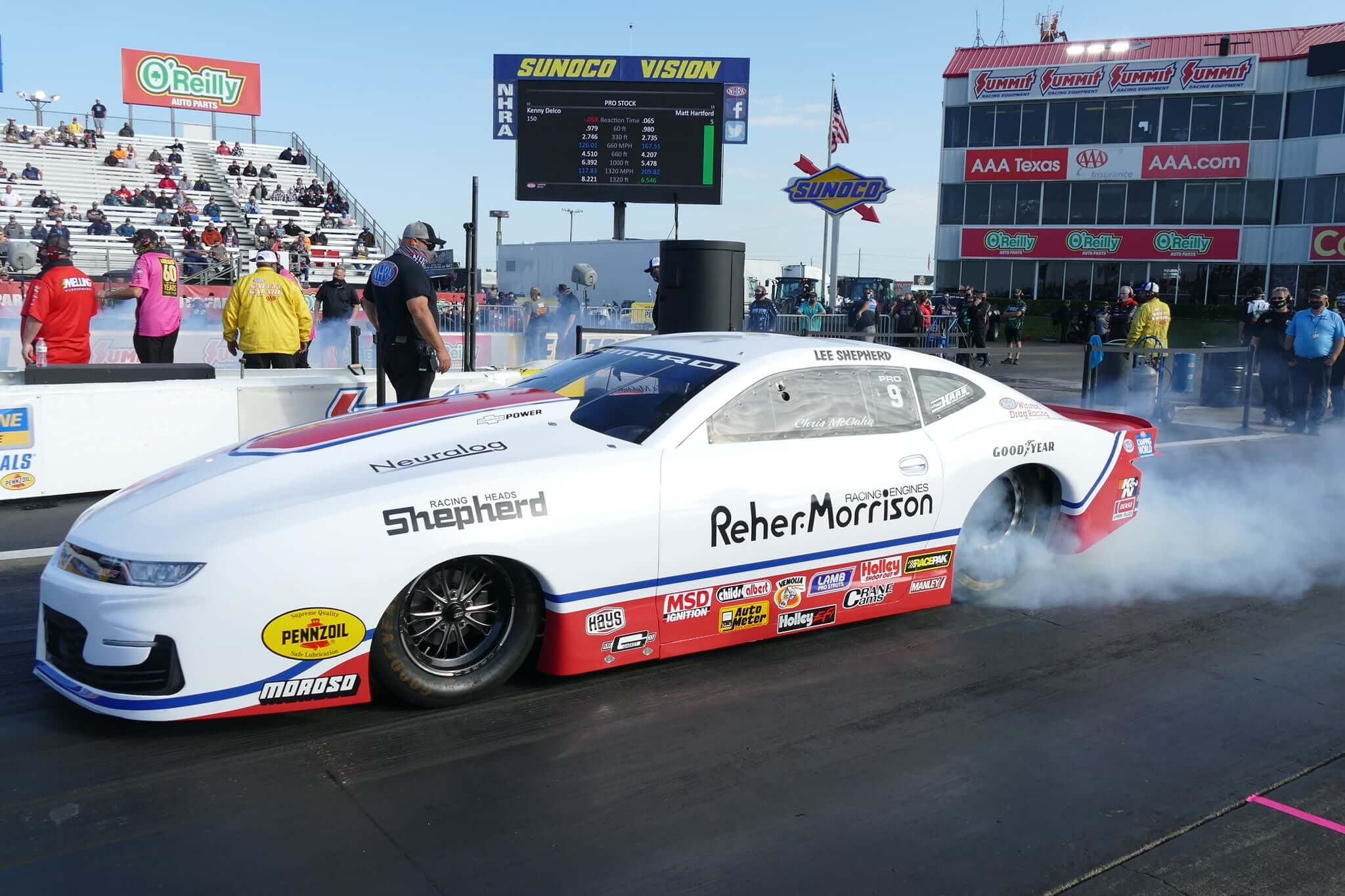 A Different Kind of Zoom Meeting: Neuralog Hosts Guests at NHRA Drag ...