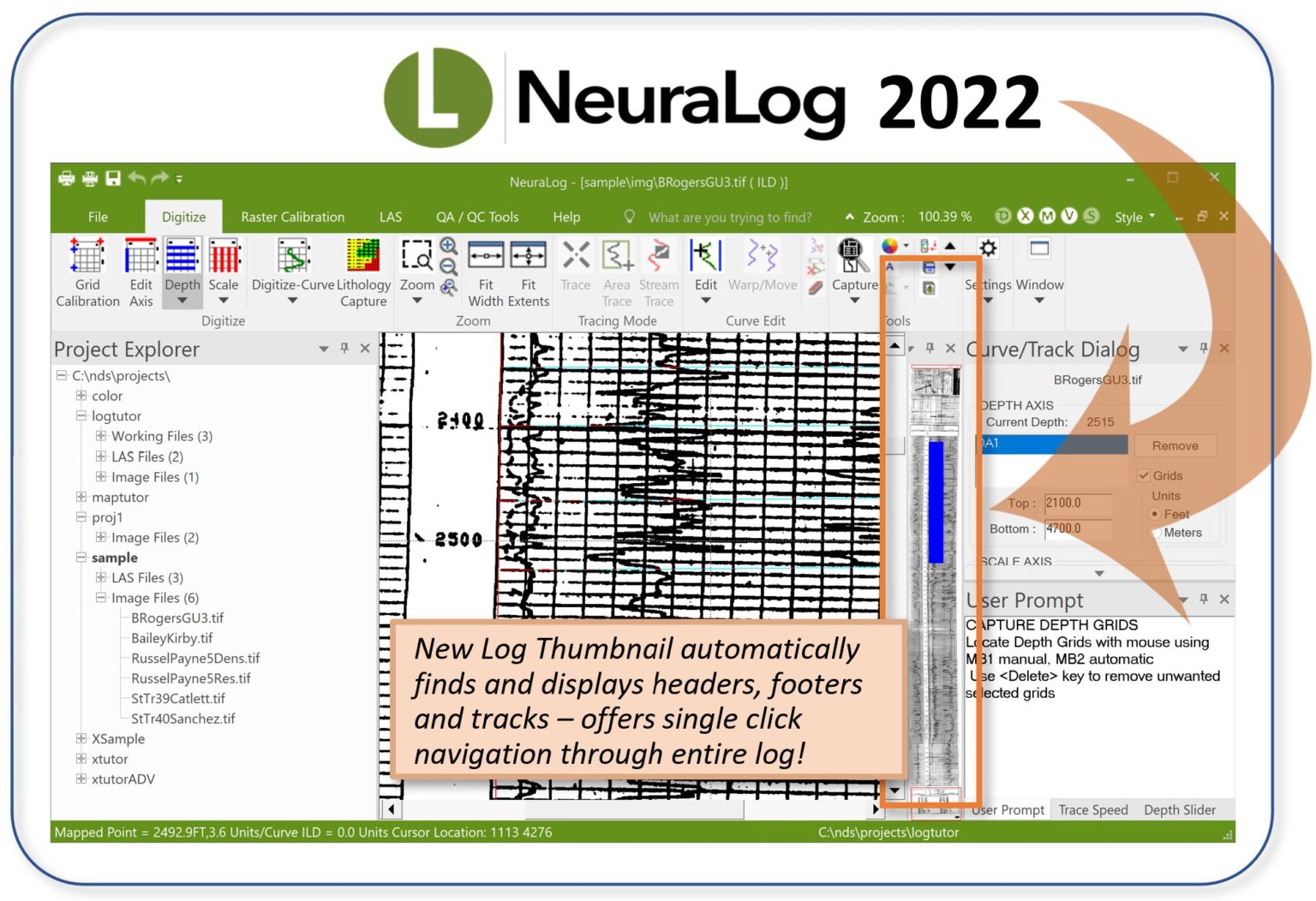 NeuraLog | Automated Well Log Digitizing | Support | Neuralog