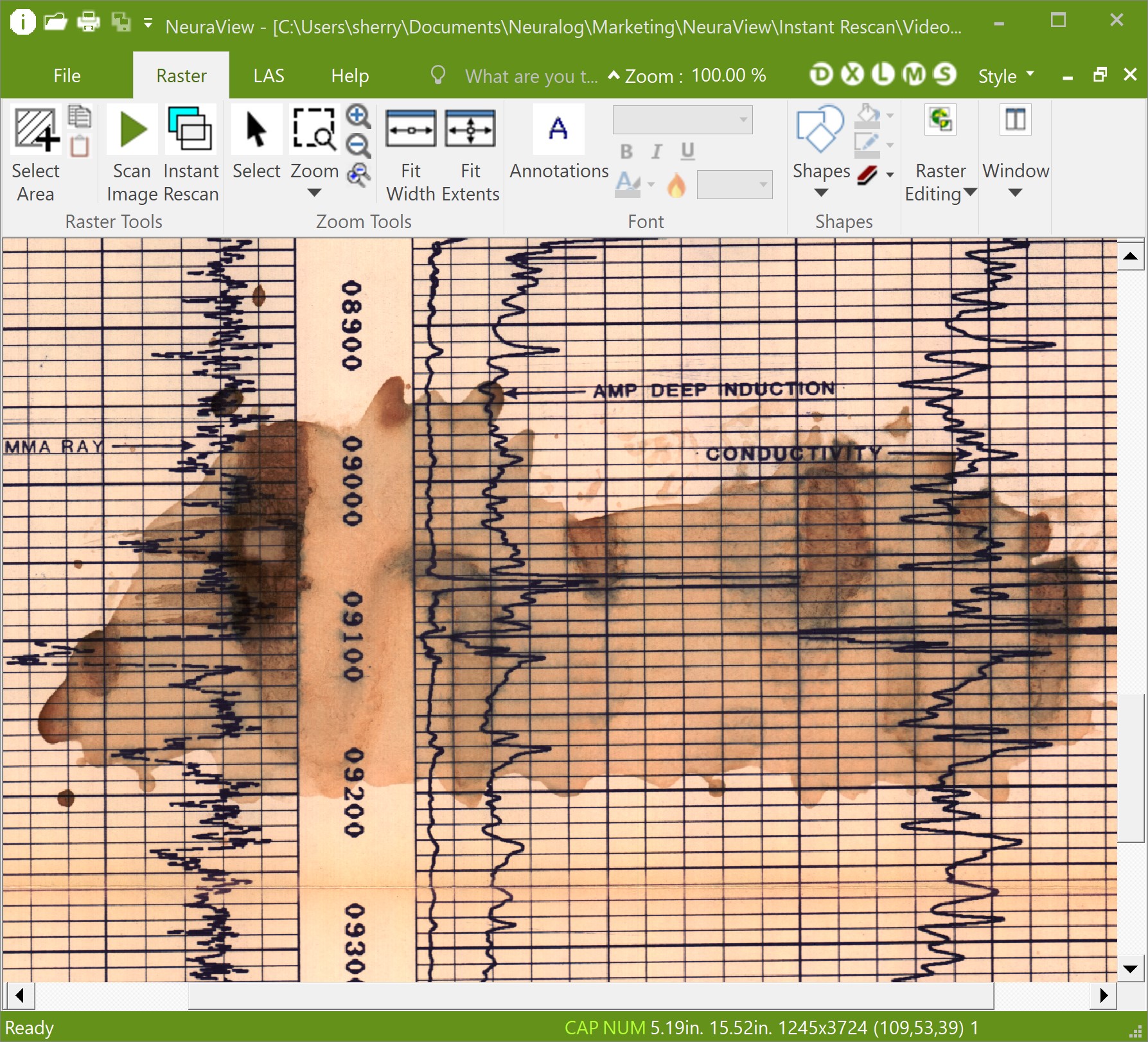 Large TIFF Images? Instant Rescan #1TIFF Cleaner - Neuralog